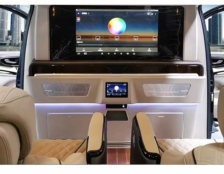 V-class V220D V250D Interior Upgrade with TV Wall & Partition