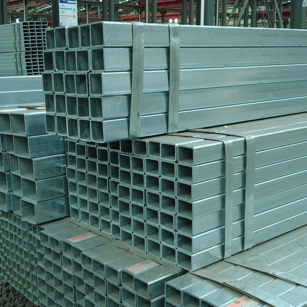 High Quality 40x40x2.5 Galvanized Square Tube Weight Cold Formed ...