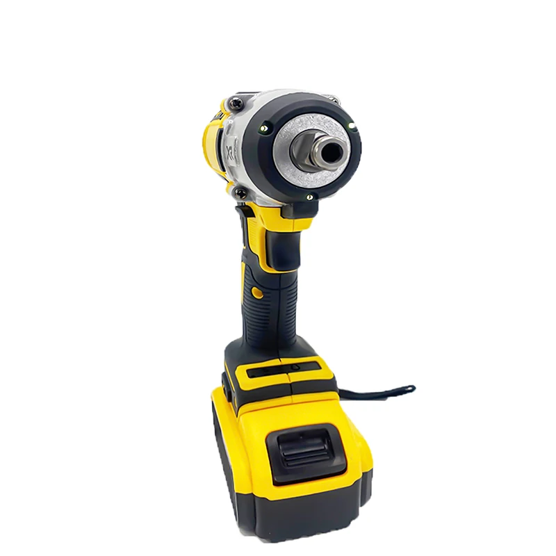 1/2 Inch Power Torque Wrench 21V Power Impact Wrench Battery Cordless ...