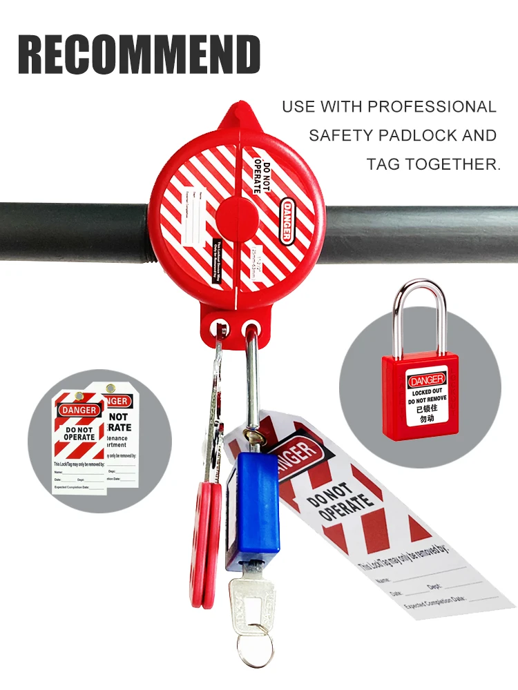 Lockout Devices Gate Valve Lockout Tagout Safety Locks Lock - Buy ...