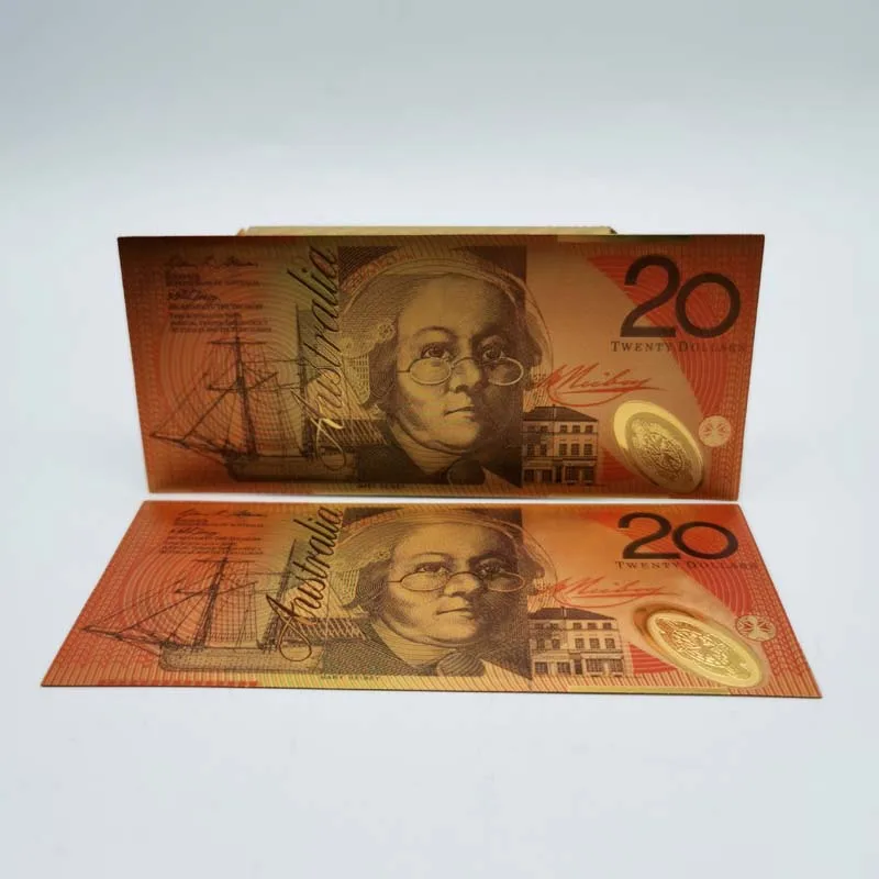 Custom Gold Foil Collection Banknote Canadian 20;50 And 100 Gold Foil ...