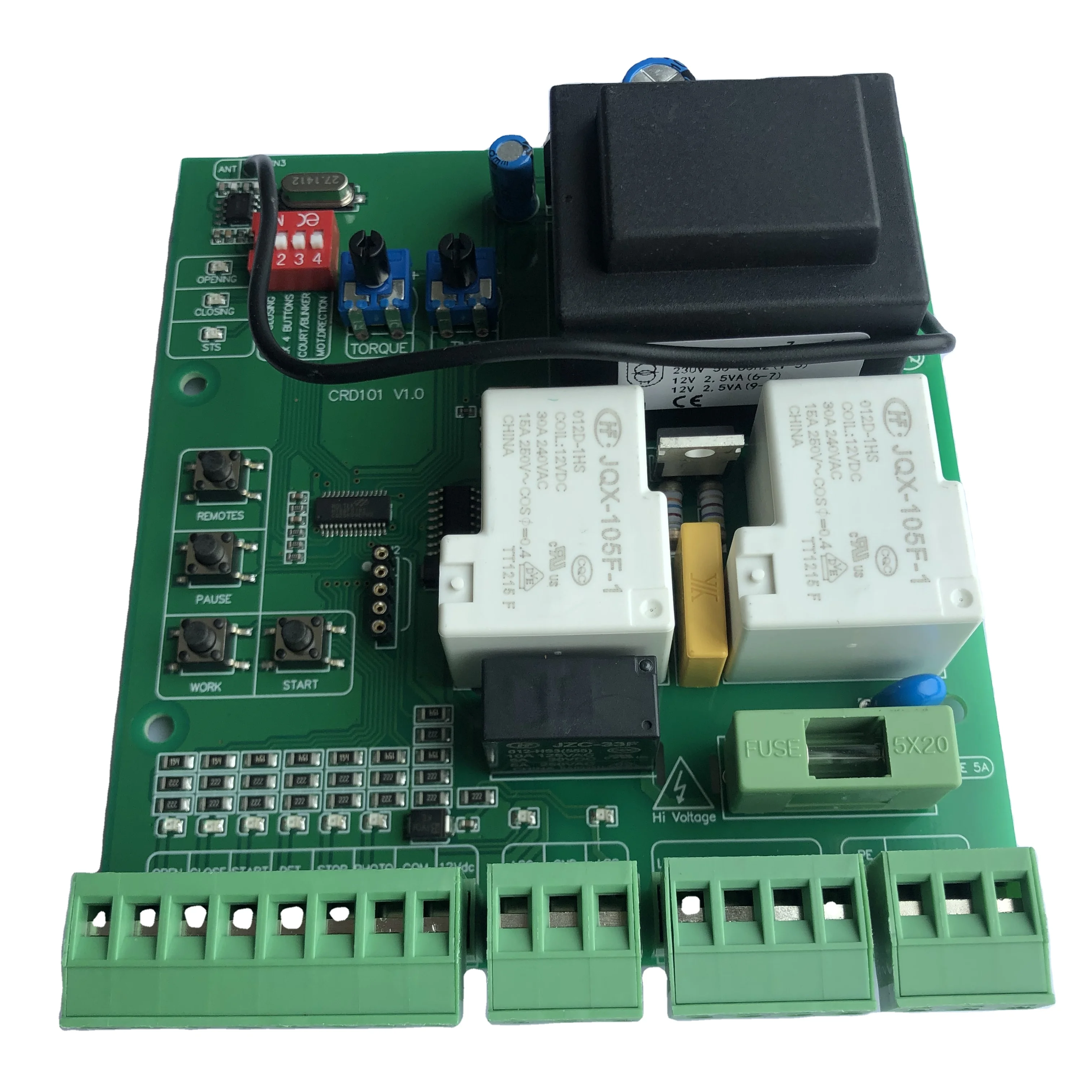 Universal Automatic Sliding Gate Opener Control Board for AC Motor ...