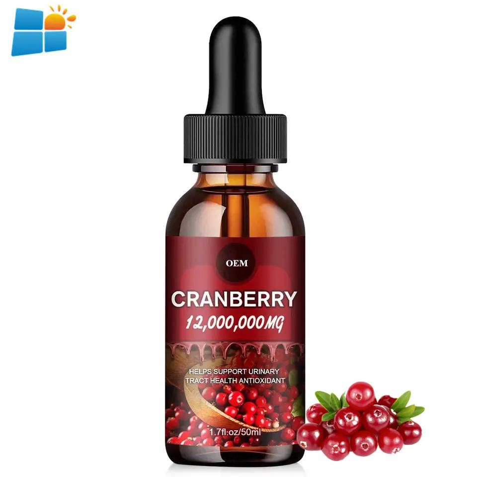 Oem/odm/obm High Quality Cranberry Extract Drops Urinary Tract Immune ...