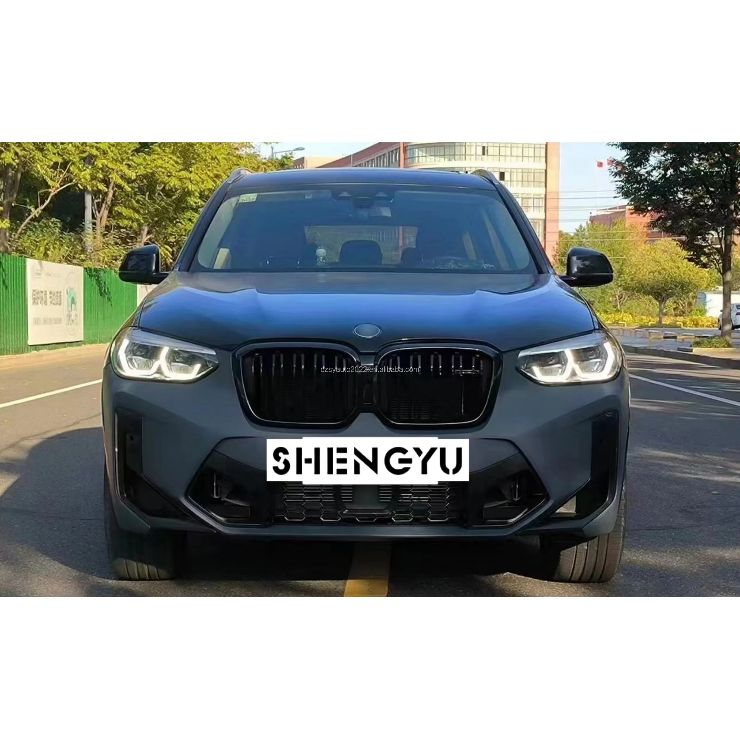 Body Kit Include Front Bumper Assembly Rear Lip Exhaust Pipe And Side ...