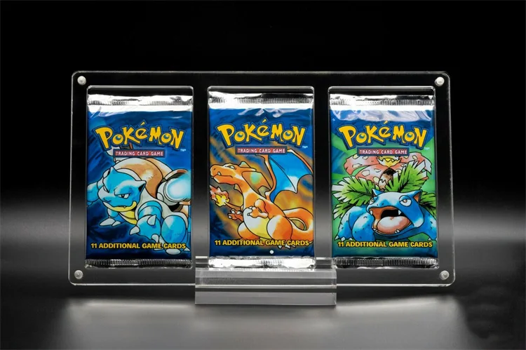 Pokemon TCG Card Pack Acrylic Magnetic Case - Display & Protect