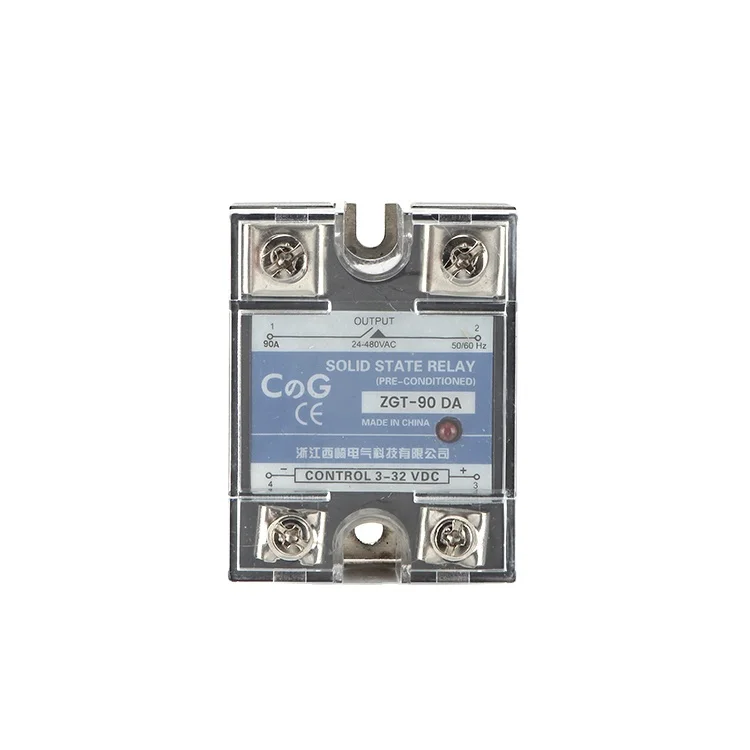 SSR-90DA Single Phase Solid State Relay SSR DC To AC 90A Relay| Alibaba.com