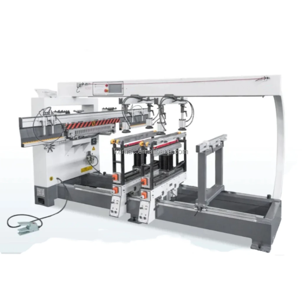 Cnc Wood Door Lock And Hinge Drilling Machine Side Hole Drilling ...