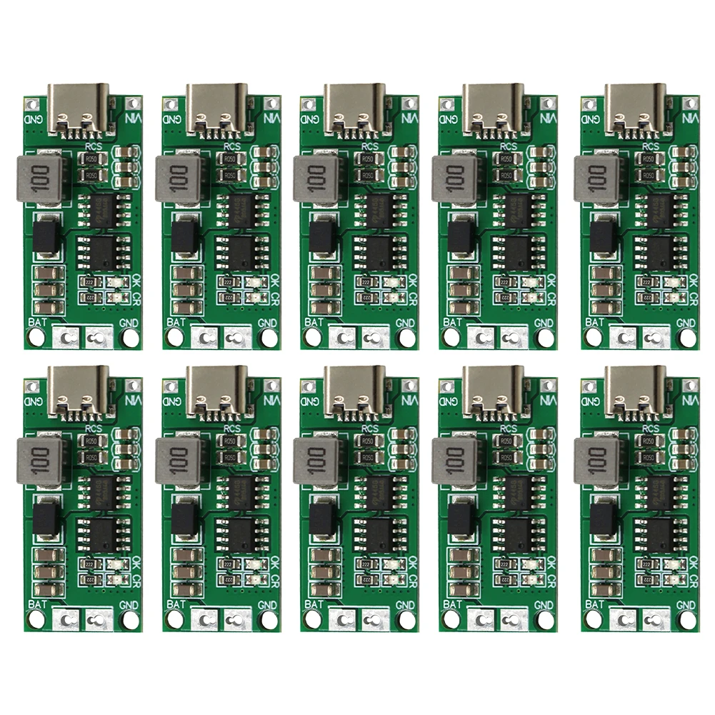Multi-Cell Type-C Charger for 18650 Li-Ion Batteries - Step-Up to 8.4V ...