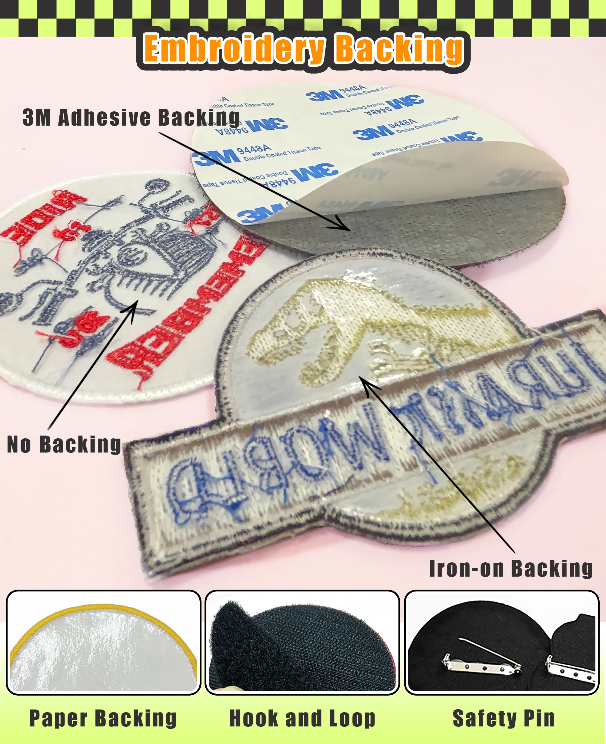 Bulk Sale 3d 2d Grateful Dead Embroidered Patches Custom Green Turtle ...