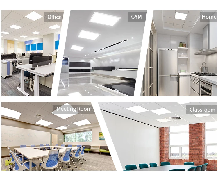 Recessed Led Office Light Fixture 30w/36w/40w - 600x600 Panel Lamp, Oem