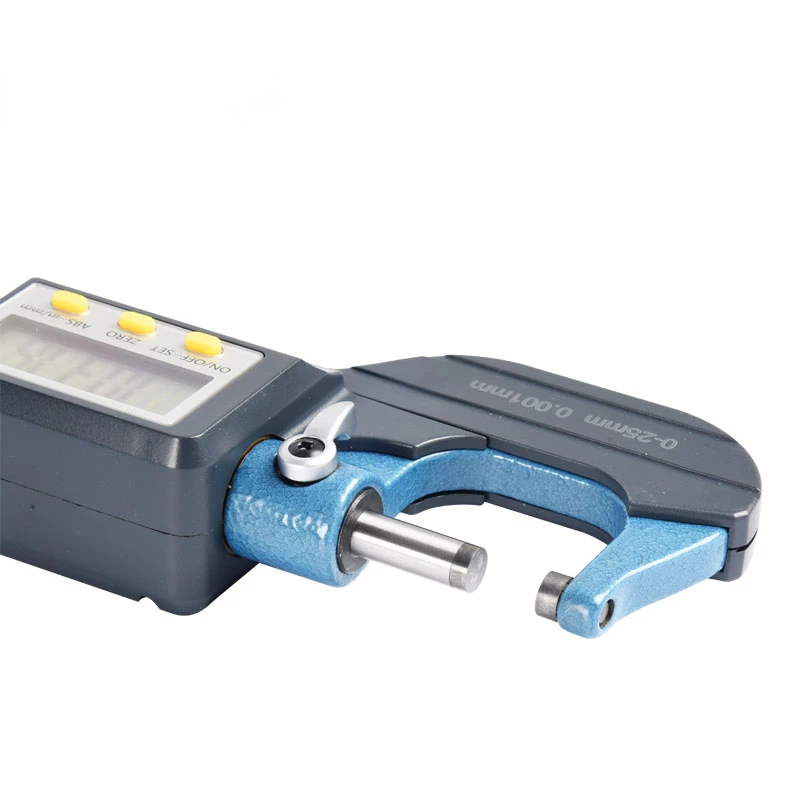 0.001 mm Electronic Outside Micrometer 0-25mm with Extra Large LCD ...