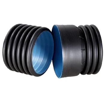 Hdpe Double Wall Corrugated Culvert Bellow Transportation Coil Pipe ...