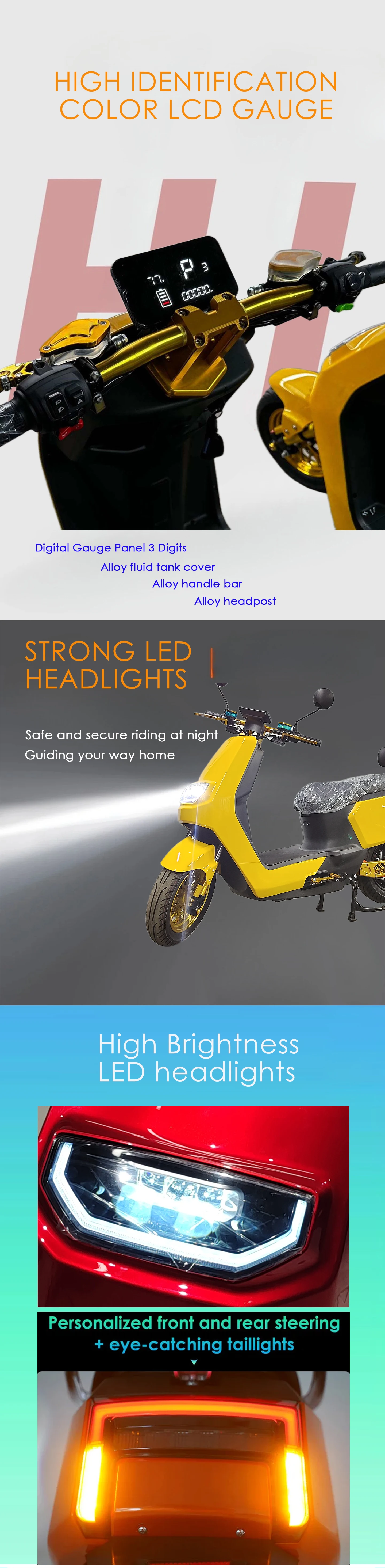 Keso 48v 8000w Electric Scooter Motorcycle Conversion Kit Street ...