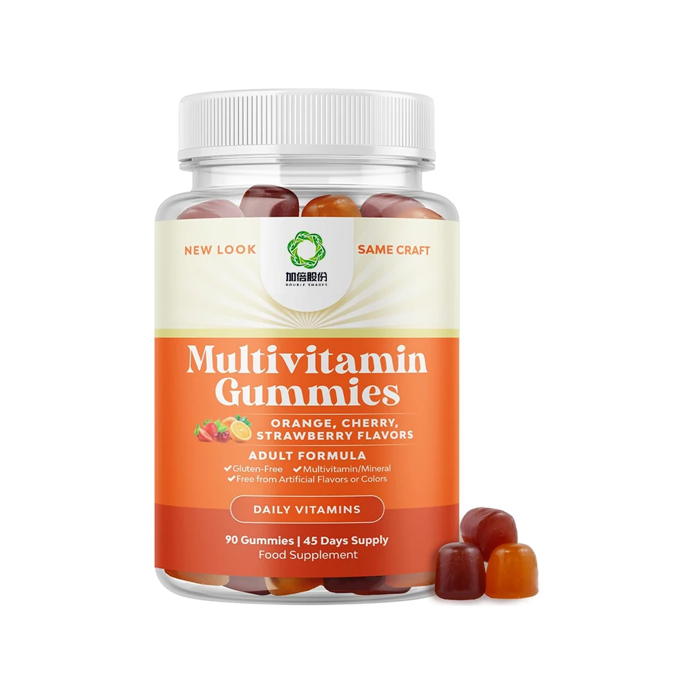 Multivitamin Gummies Orange,Cherry,Strawberryflavors ...