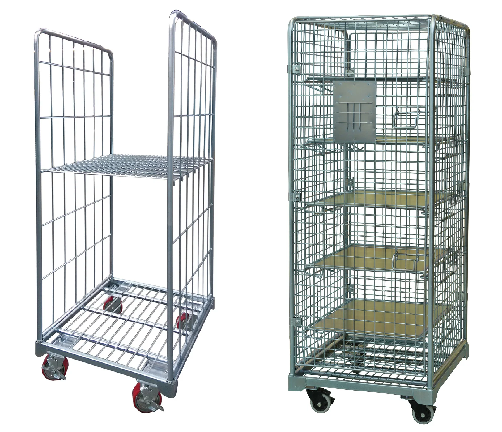 Foldable and Nestable Roll Cage Rolltainer Roll Cart by Eastfound