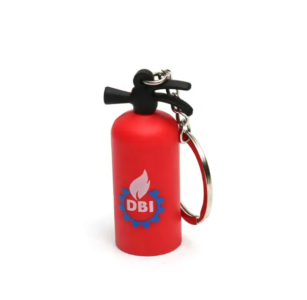 Custom Pvc Rubber Silicone Logo 3d Shape Key Chains Keyring Fire ...