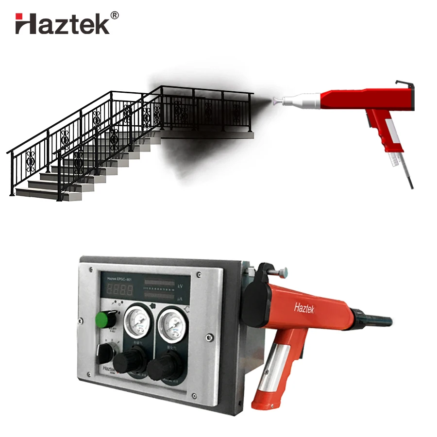 Haztek Mettler Ultrasonic Cleaner Stair Guardrail Pulver Beschichtung ...