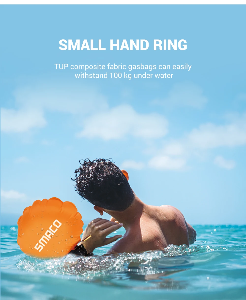 SMACO Lifesaving Smart Wristband - Inflatable for Swimming