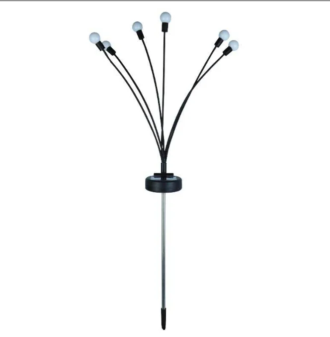 Wholesale Outdoor Lawn Light Solar Garden Waterproof 6led Firefly Stack ...