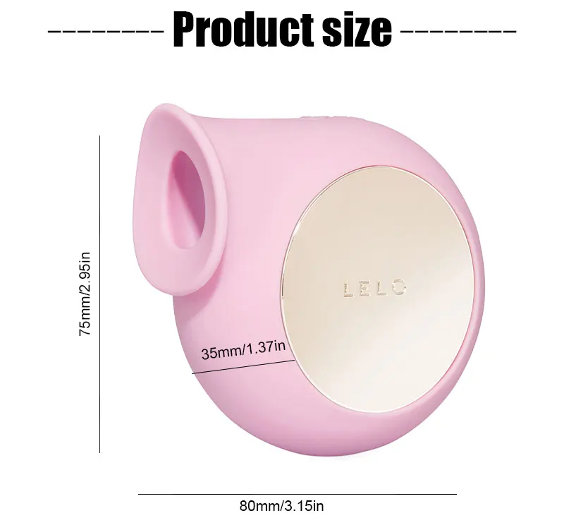 LELO SILA Women Nipple Clit Stimulator Vibrator - Adult Sex Toy