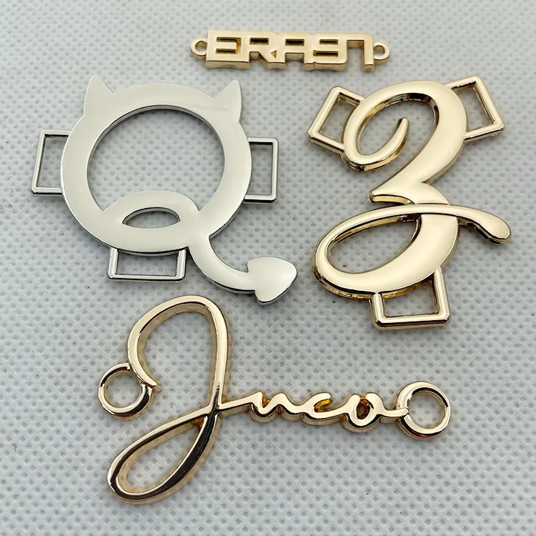 Neostar Zinc Alloy Custom Clothing Brand Logo Engraved Gold Metal Tag ...