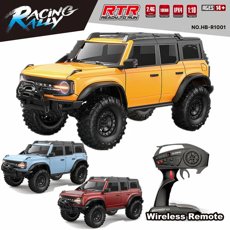 Lainan Hb-r1001 Remote Control Car 1/10 Full Scale Model Off-road ...