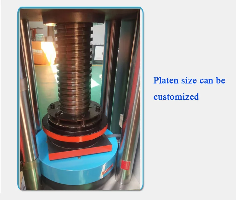 Yes-2000 Concrete Cube Compression Testing Machine Electric Control ...