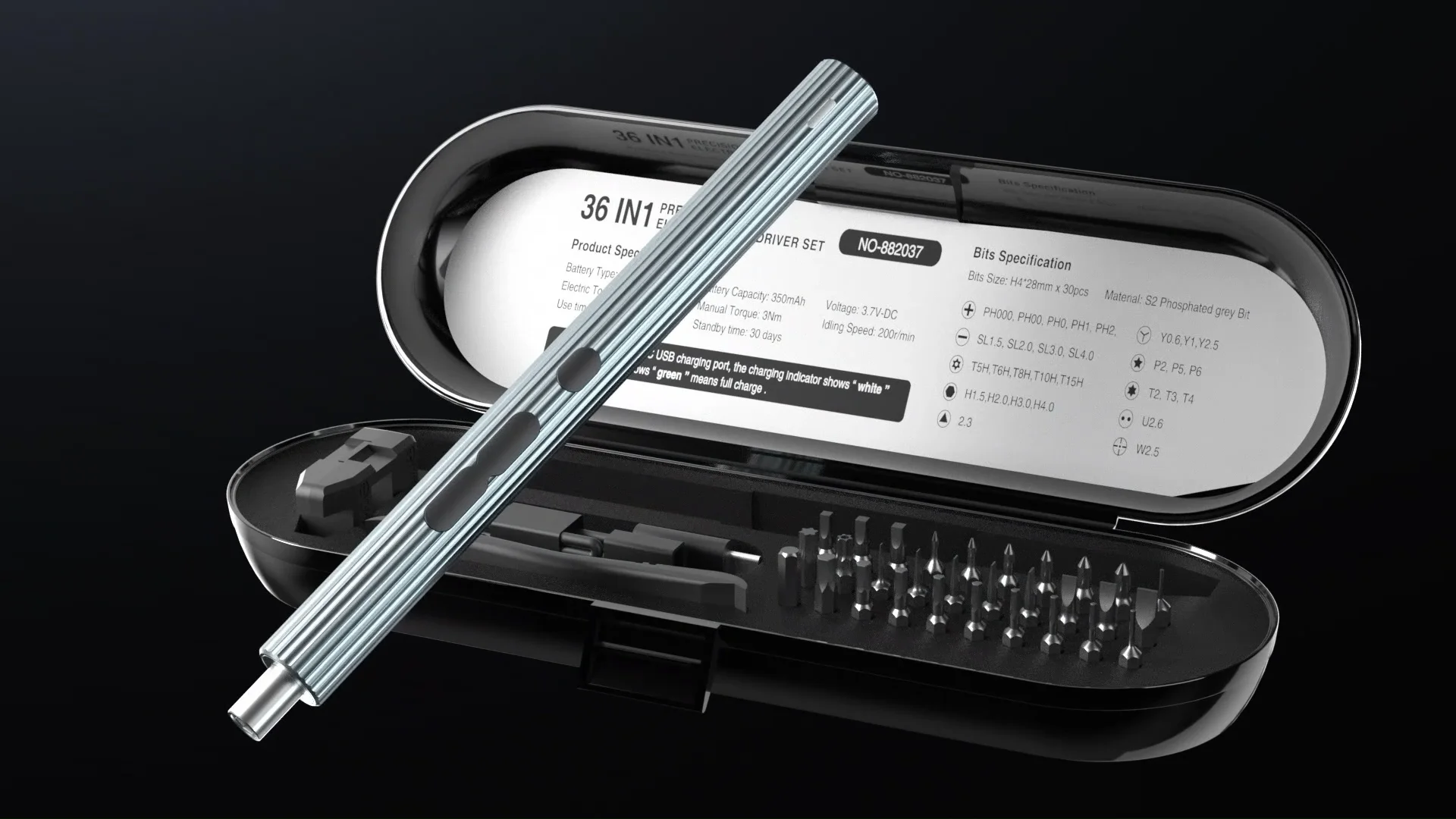 Mini 36 In 1 Electric Precision Silent Endurance Rechargeable High ...