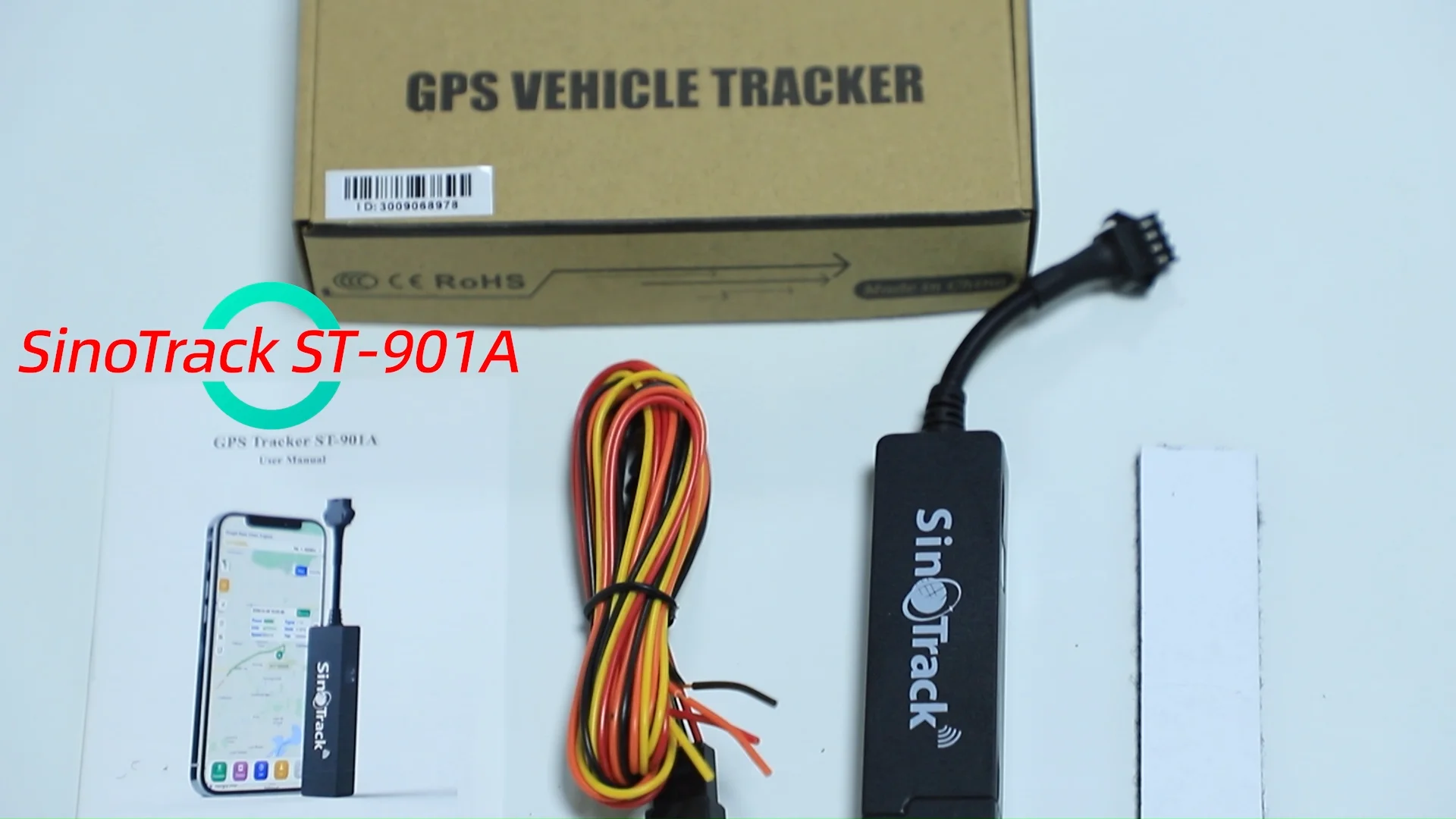 St-901a Hidden Install Bike Motorcycle Car Gps Tracker With Remote Cut ...