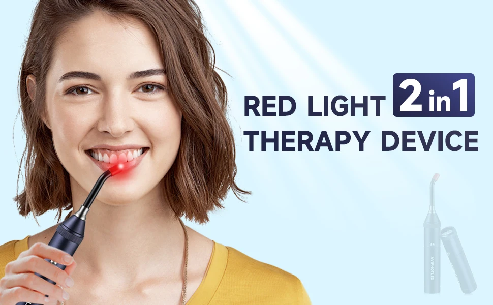 Red Light Cold Sores Fever Blister,Canker Sore Mouth Sore Relief ...