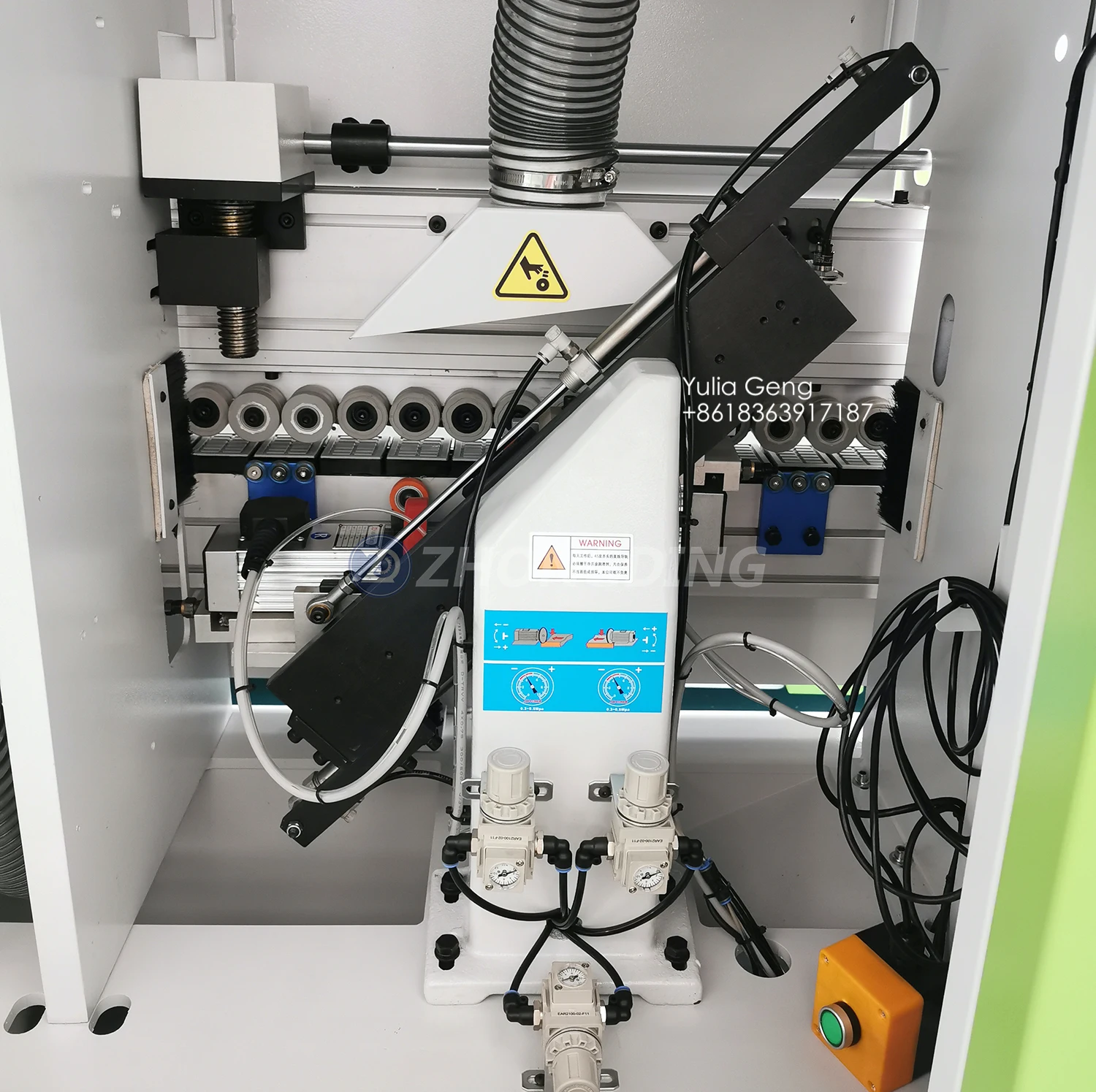 Automatic Edge Banding Machine Corner Rounding Edge Bander Lipping ...