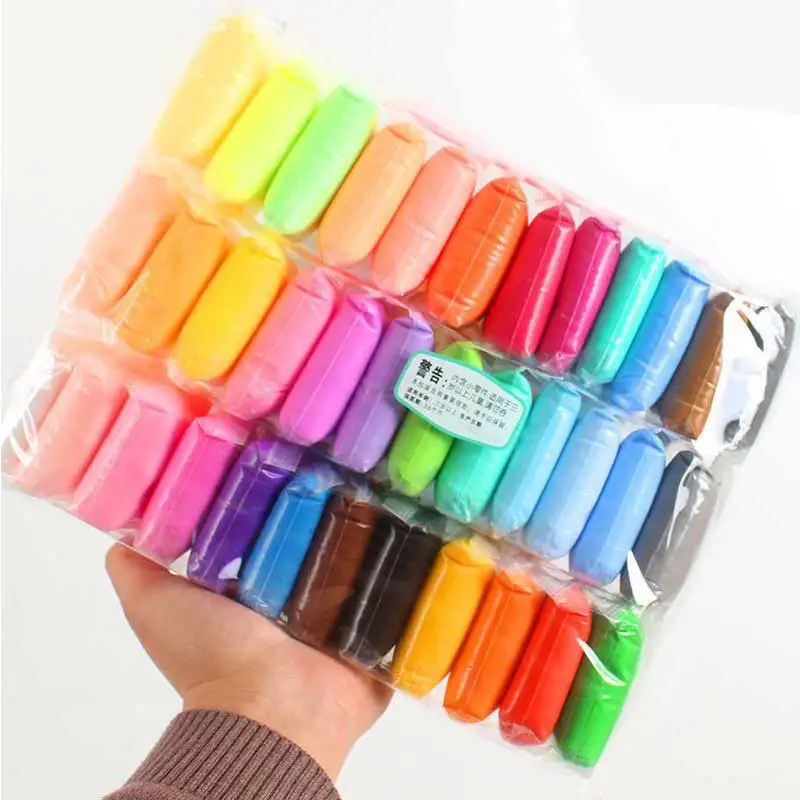 Multiple Colour Custom Air Drying Plasticine Modeling Clay Set Diy ...