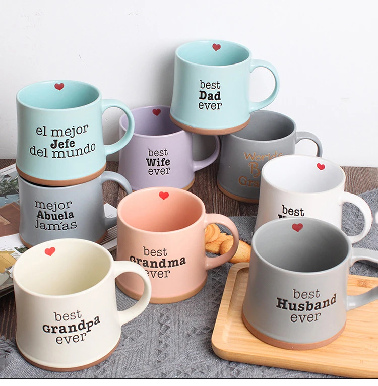 Custom Ceramic Mug Love Heart Inside Coffee Mug With Logo Printed - Buy ...