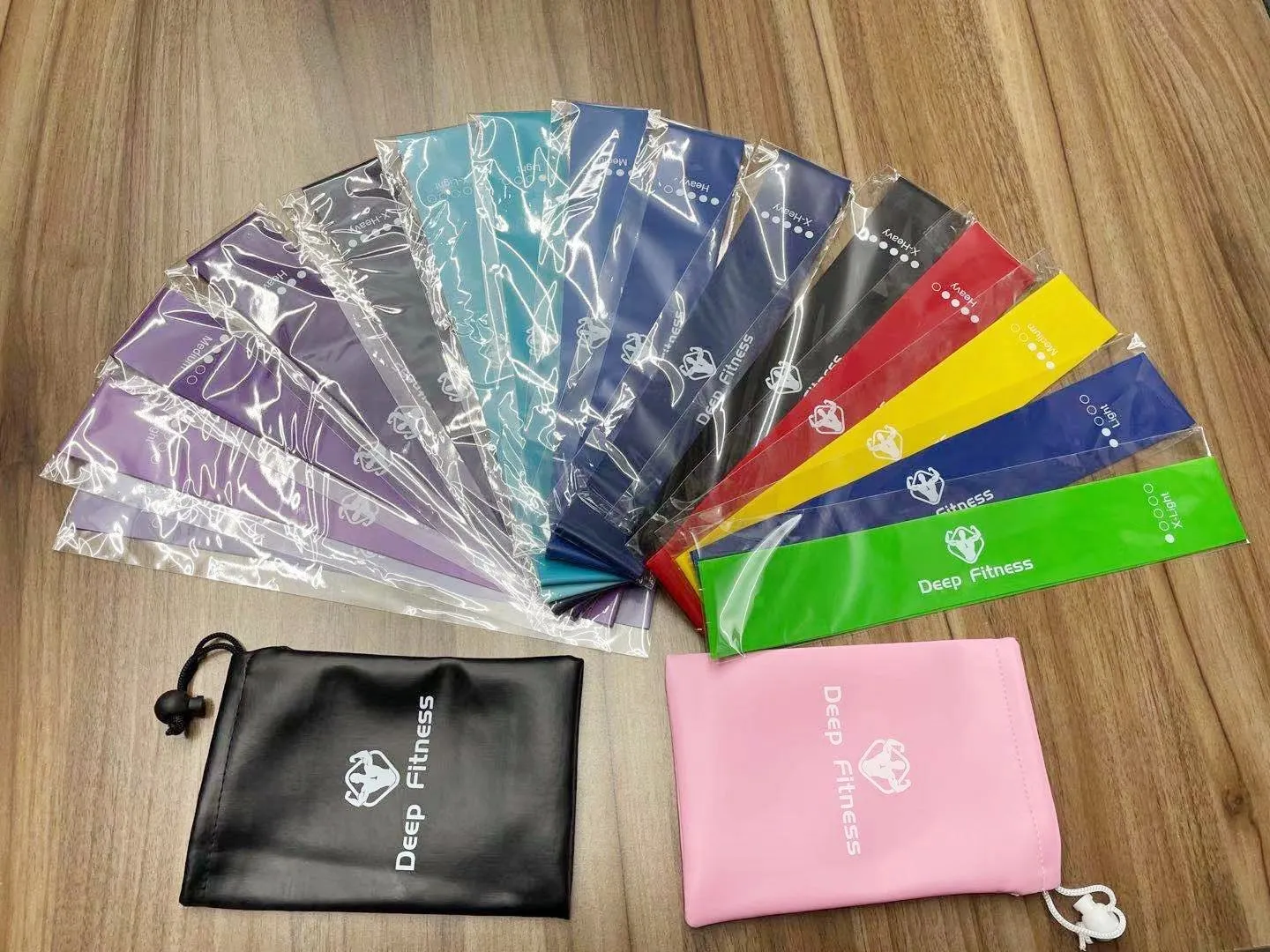 TPE Resistance Bands Loop Set for Bodybuilding & Fitness