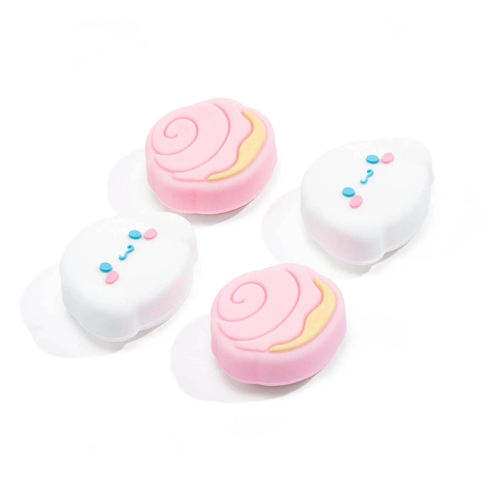 Cinnamoroll Thumb Stick Grip Case,Soft Silicone Joystick Rocker Cover,4pcs For Nintendo Switch ...