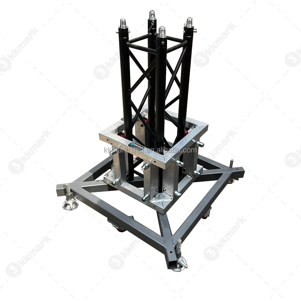KKMARK Speaker Tower Truss Stand Base - Durable & Versatile