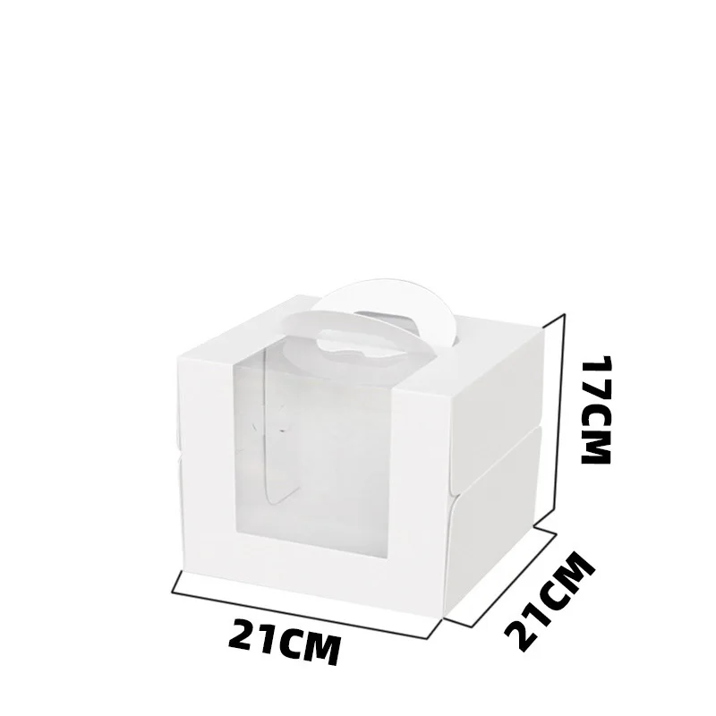 High Quality Cake Box with Transparent Window - Perfect for Gifts