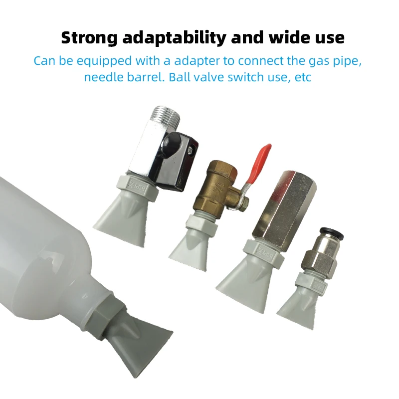 Flat Mouth Plastic Duckbill Nozzle - Dispensing Machine Accessory