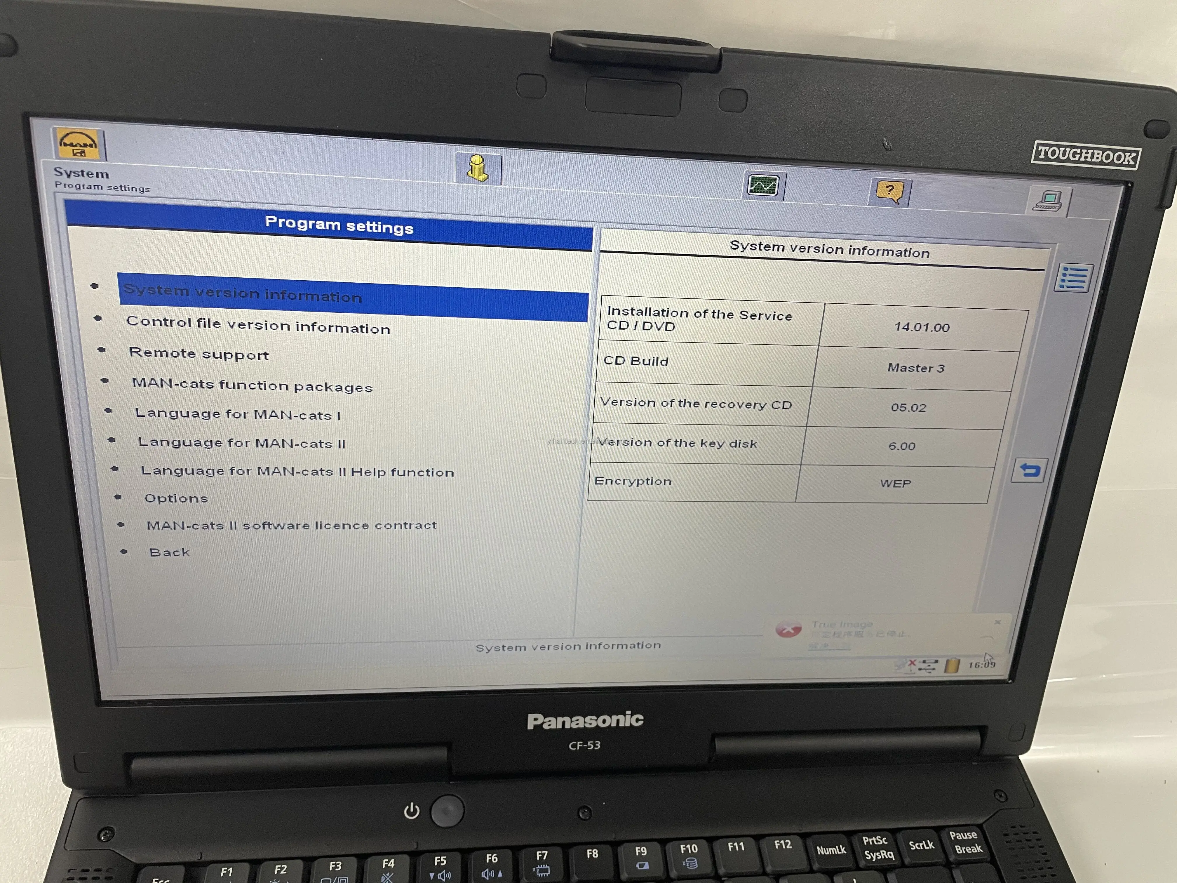 M-a-n Cat T200 Man Diagnostic Kit - Ethernet Cable Version
