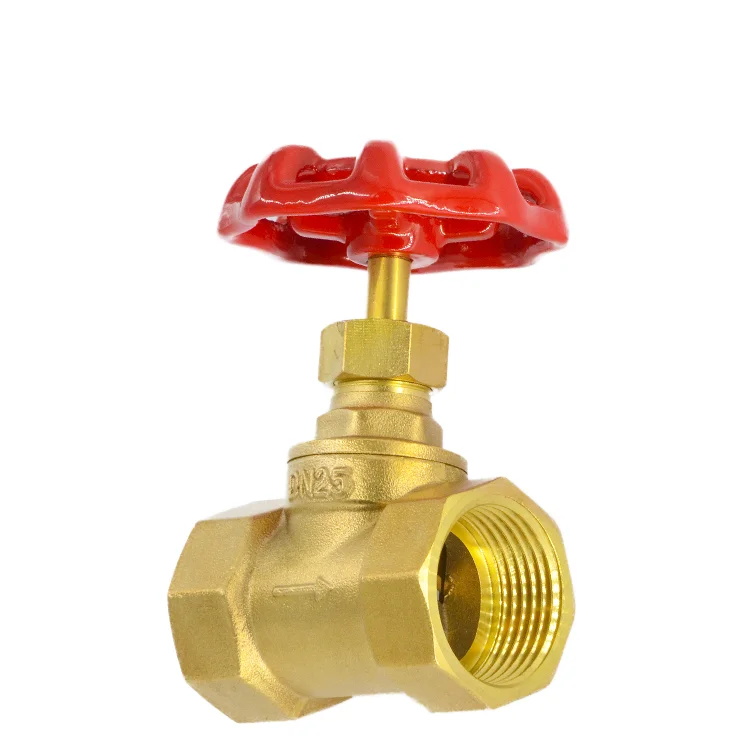 DUNYUN Cast Brass Hand Bells Master Taps Brass 2 1/2" Inch Gate Valve