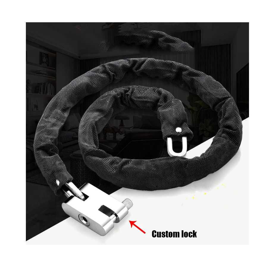 Customizable Anti-Theft High Security Chain Lock Bicycle Thickening ...