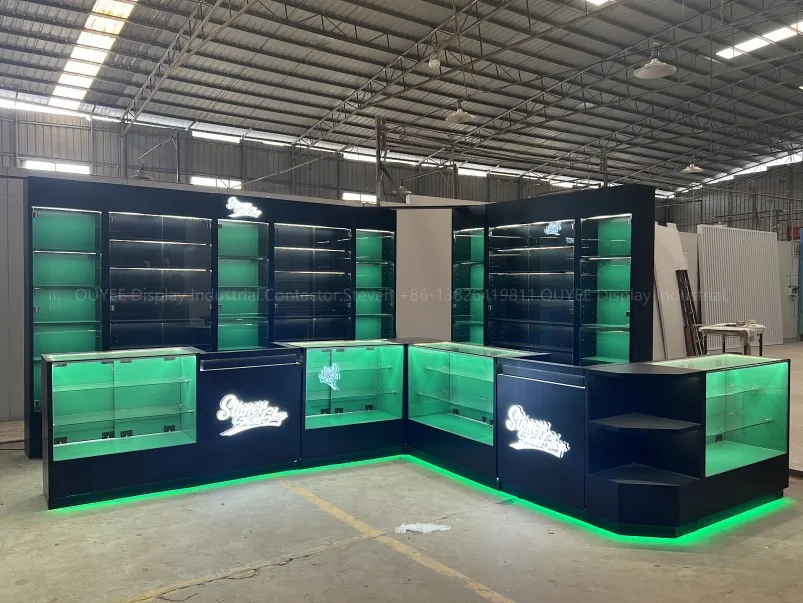 Smoke Shop Design Smoke Shop Furniture Tobacco Store Display Glass ...