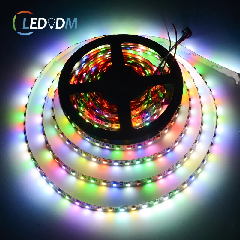 Hot Pixel Led Strip 5v 12v 24v Rgb Rgbw Programmable Magic Ws2811 ...