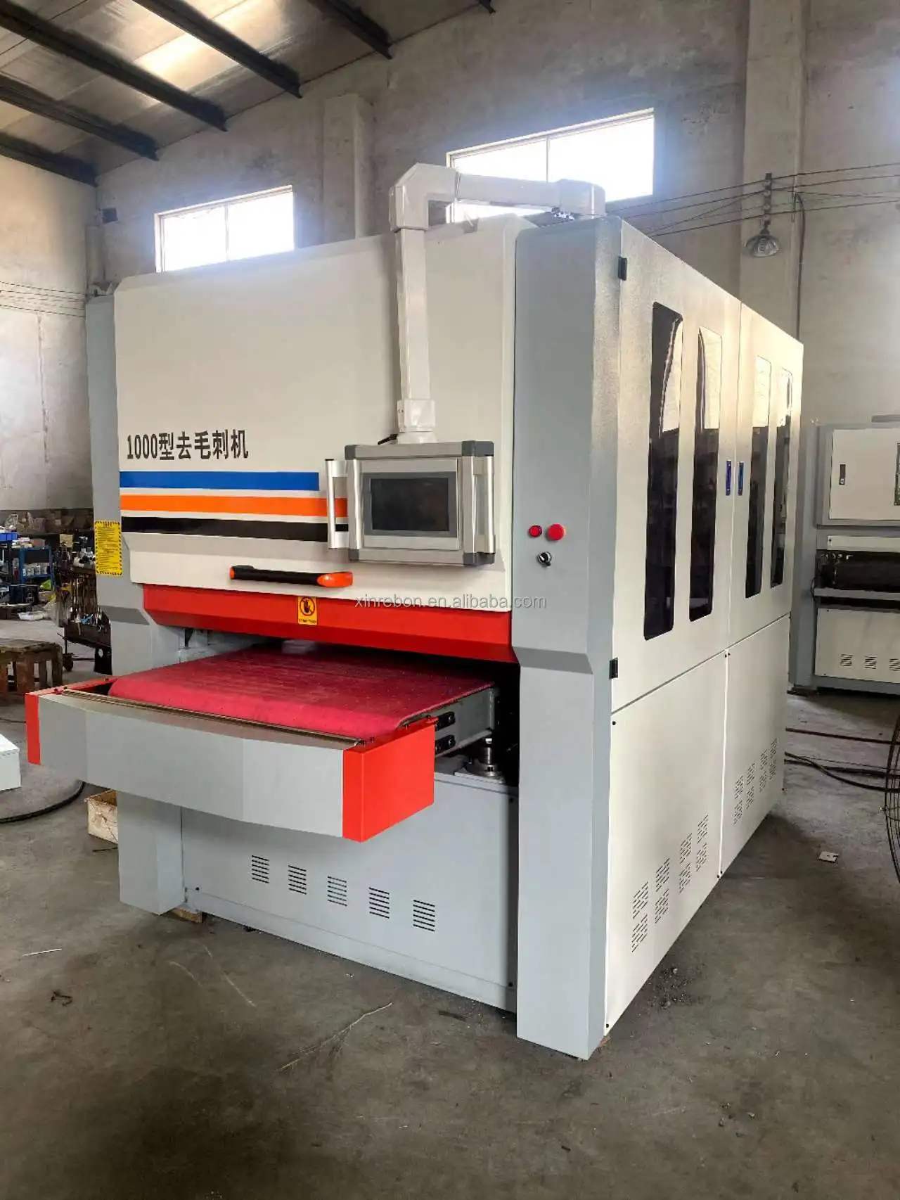 Water Mill Industrial Sheet Metal Sanding Polishing Machine