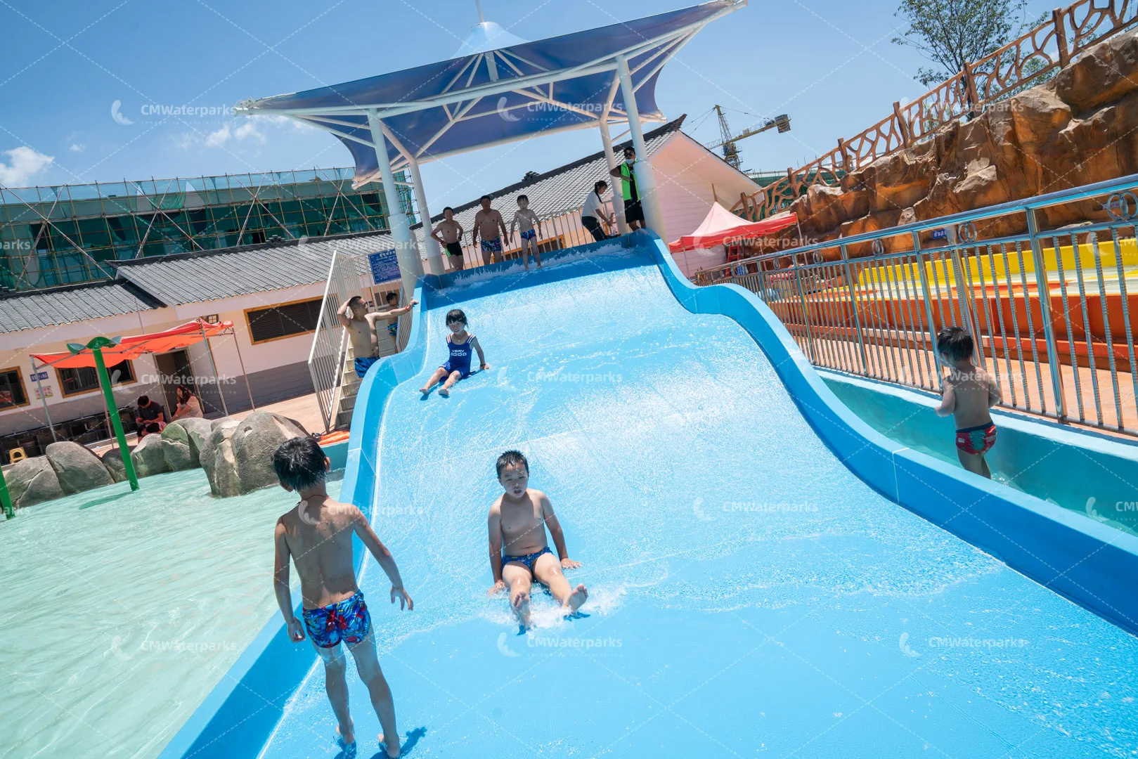 Cmwaterparks Fiberglass Water Play Equipment - Aqua Park Attractions