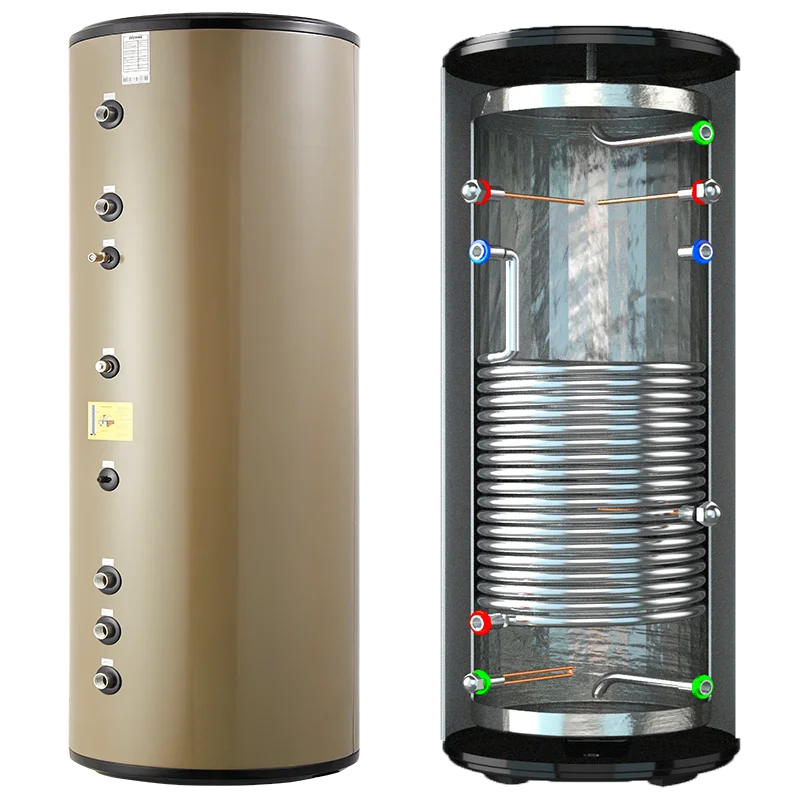 200 Liter Capacity SUS304 Stainless Steel Heat Pump Tank Hot Water ...