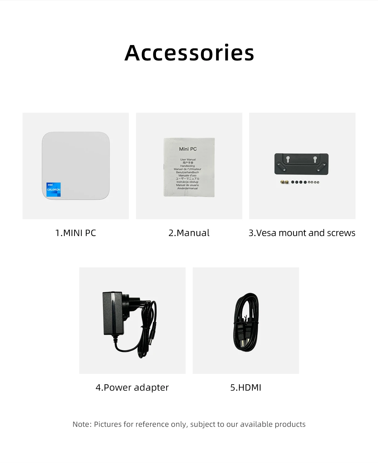 Soyeer N95 Super Mini PC - Max 3.4ghz, 8GB DDR5, Win11 Pro