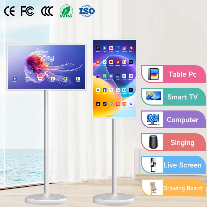 Alibaba.com: 21.5/27/32 inch wireless rollable smart touch screen TV ...