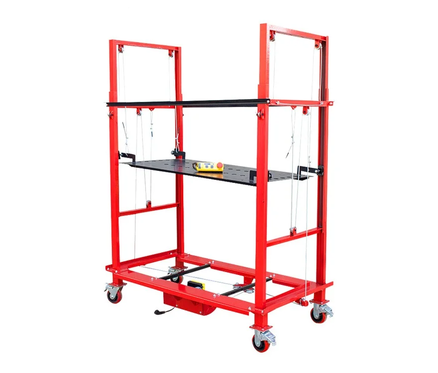 Safe and Durable Electric Lifting Scaffolds for Construction