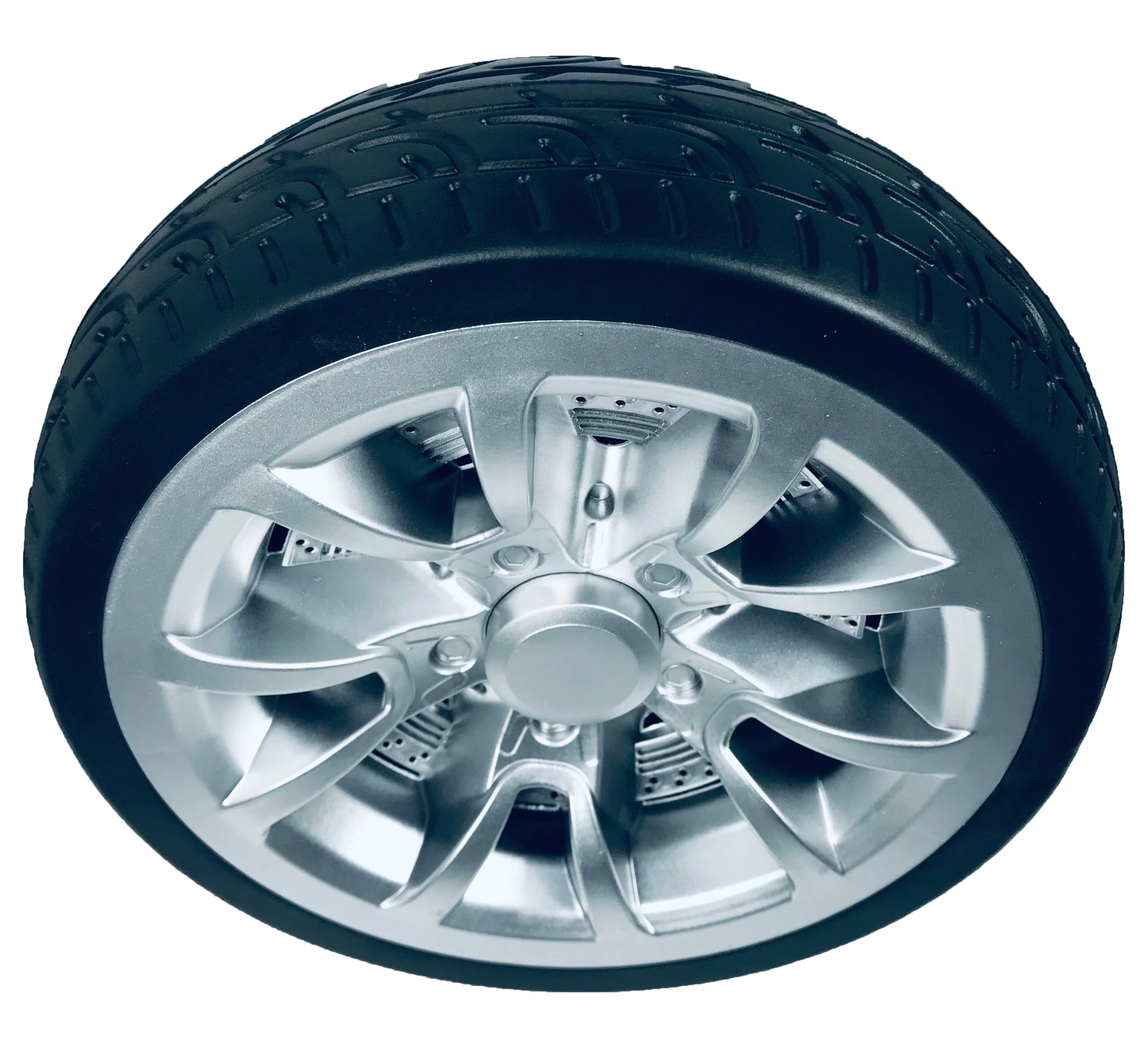 9 Inch Plastic Rims with EVA Tyres for Children's Toys